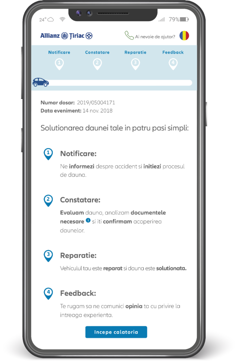 Claim tracker | Allianz-Tiriac