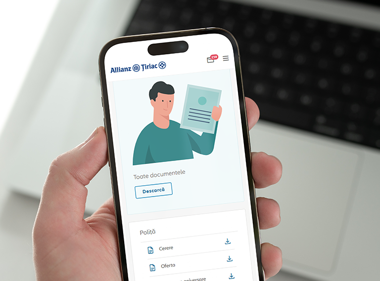 Beneficii cont online | Allianz-Tiriac